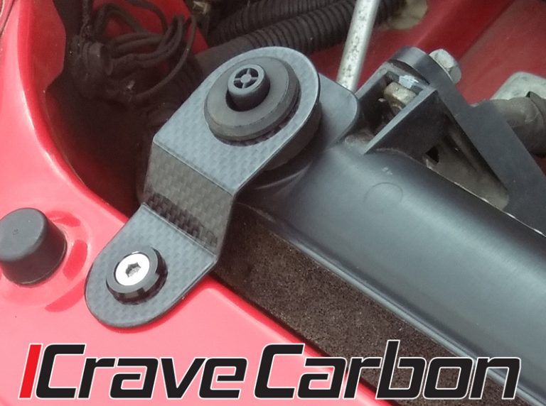 Radiator Stay: 99-09 Honda S2000 (Carbon Fiber)